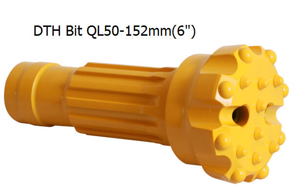 DTH(Down-the-hole) Bit QL50 152mm ( 6 inch high Air pressure DHT bits )